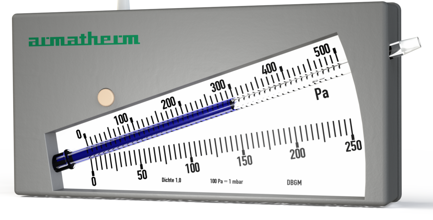 armatherm - Schrägrohrmanometer